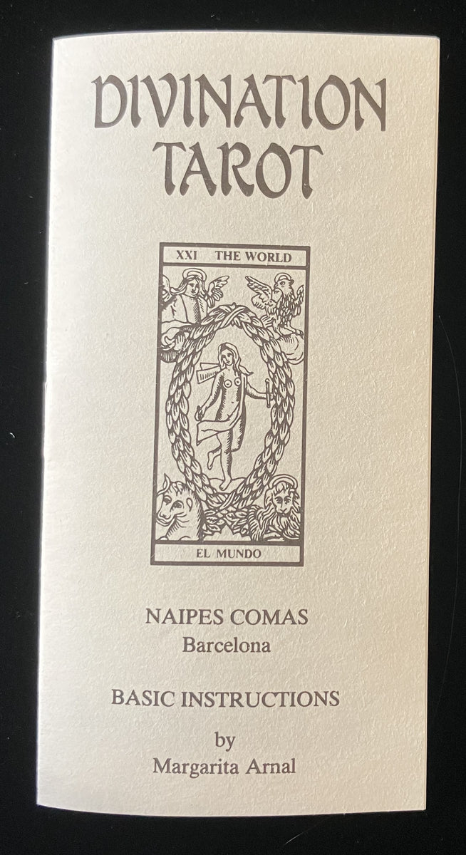 Divination Tarot Spanish/English Woodblock Style Deck – The Occult Book ...